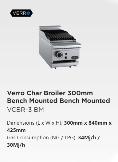 Verro Char Broilers – Intelligeneer Solution
