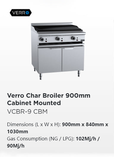 Verro Char Broilers – Intelligeneer Solution