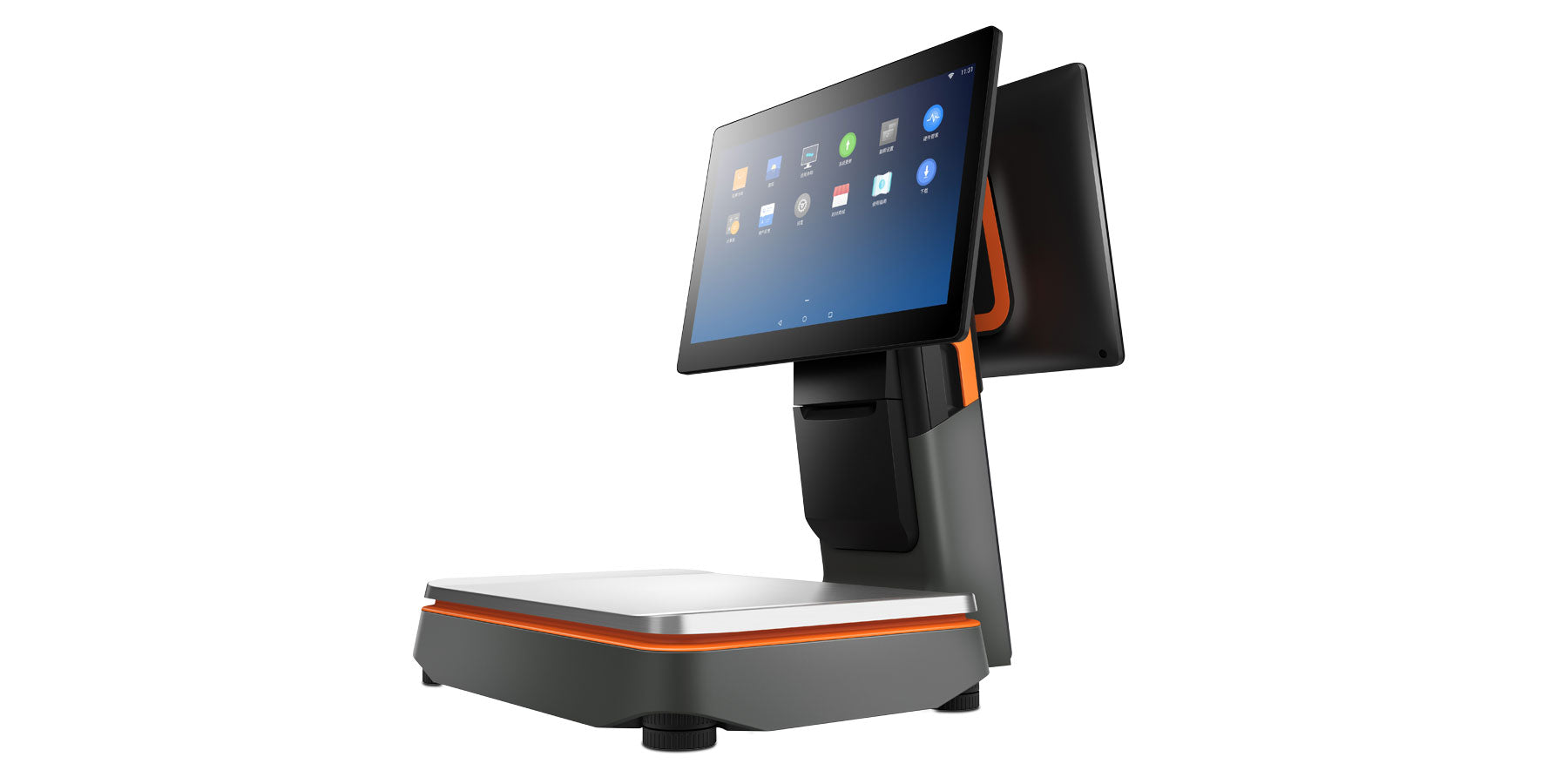 S2 Sunmi Scale ( 15.6'' + 15.6'') – Intelligeneer Solution